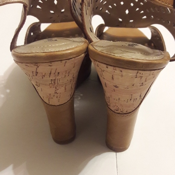 Limelight | Shoes | Limelight Laser Cut Wedge Heels | Poshmark